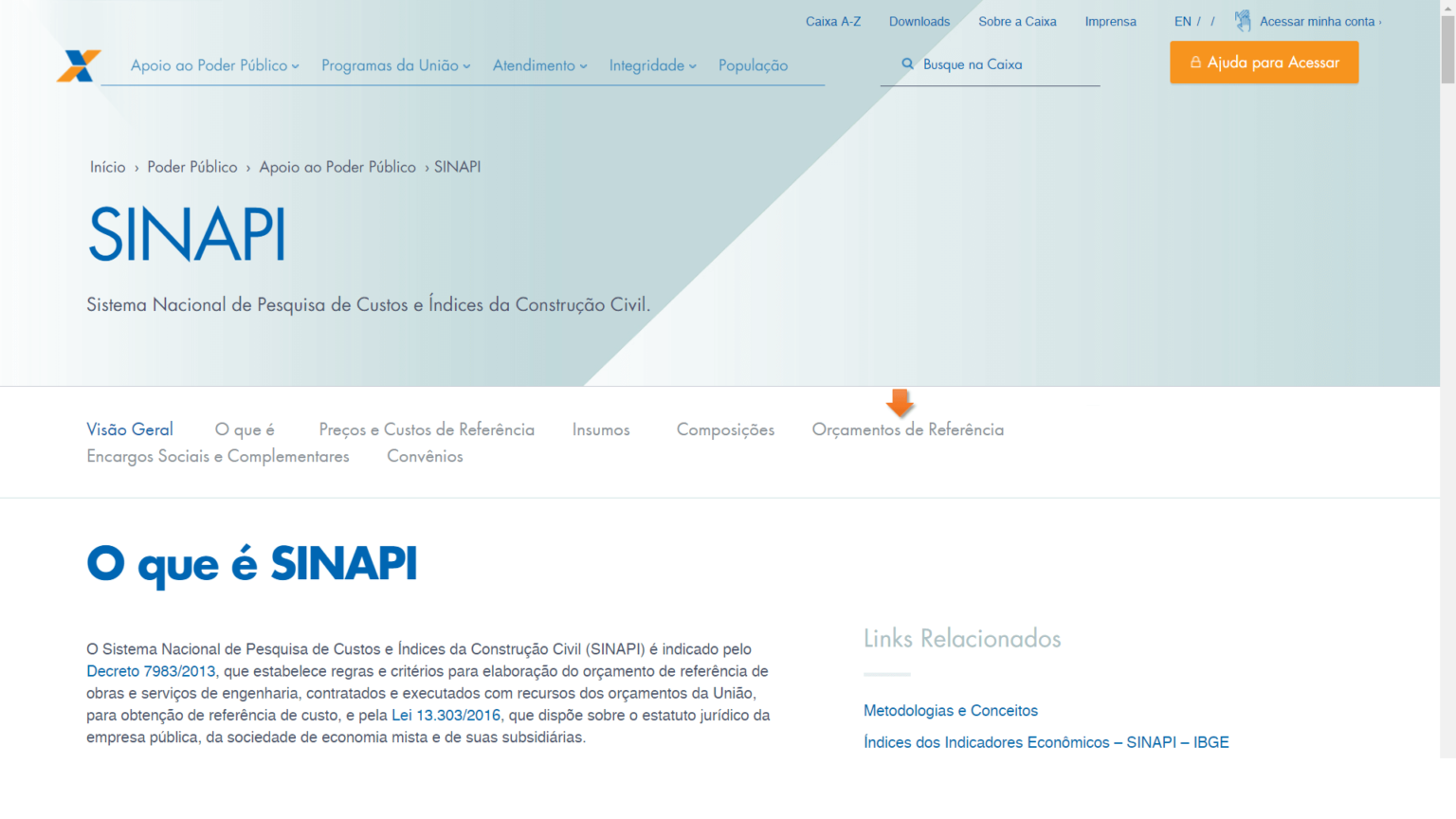 O que você precisa saber sobre a SINAPI? Descubra aqui!